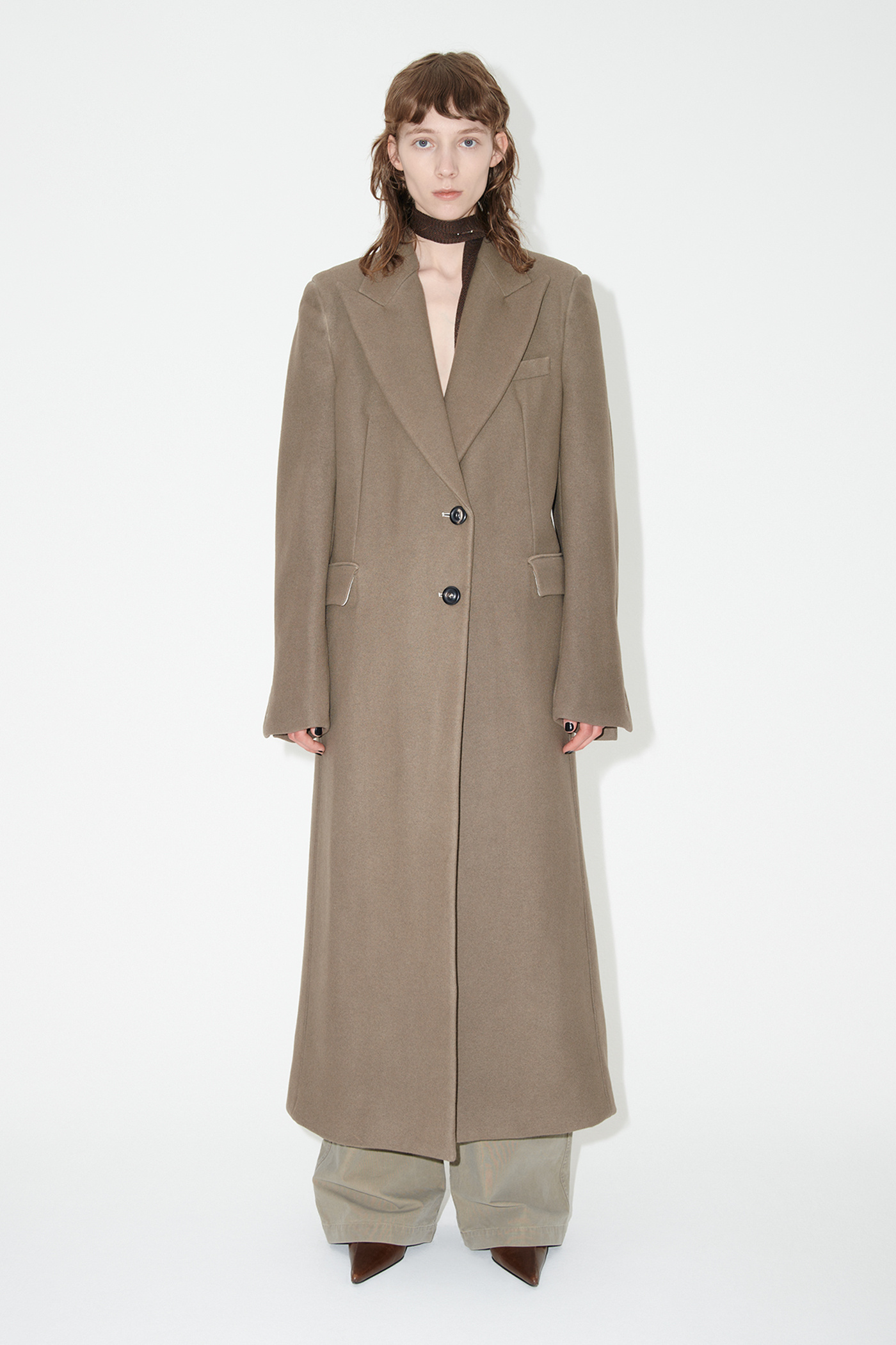 Zara Wool Coat Black