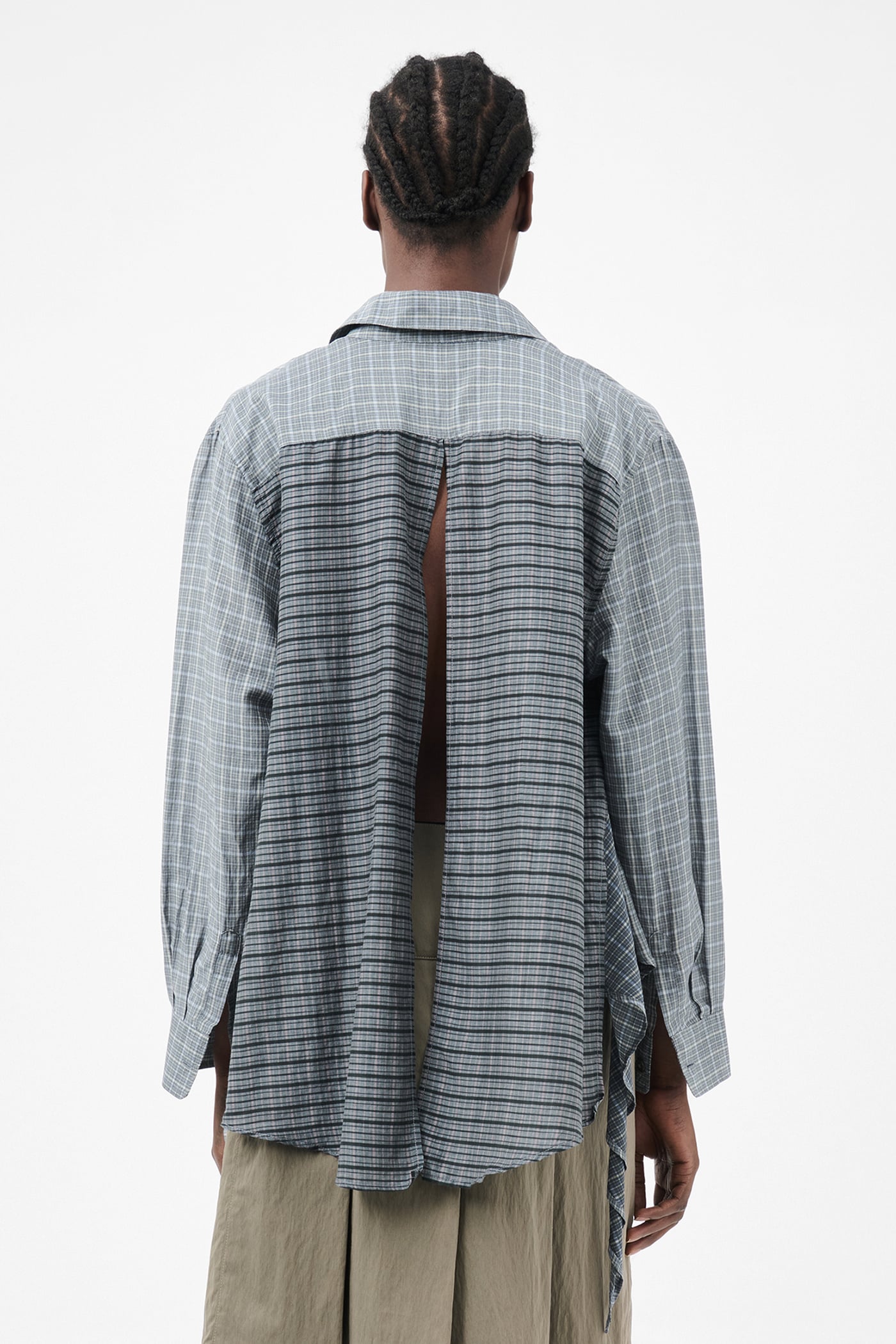 Our Legacy - Apron Shirt Picnic Check Cotton Silk
