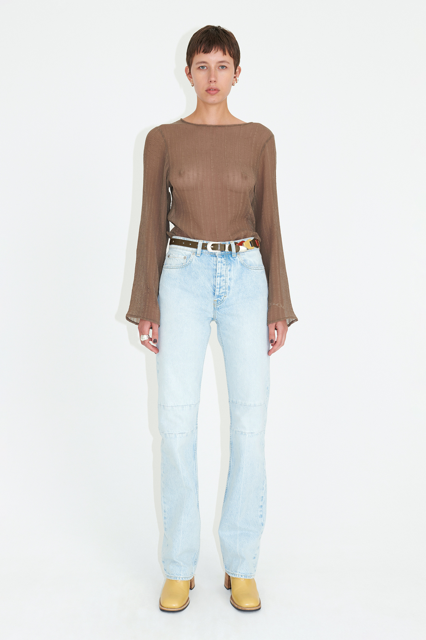 Our Legacy - Extended Linear Cut Super Light Wash